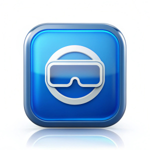 Metaverse icon.on white background - Recraft