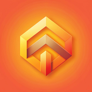 simple logo 3d efect - Recraft