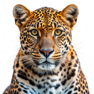 leopard, no background - Recraft