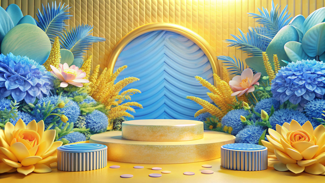 PProduct photography props Decorate the background to look clean ...