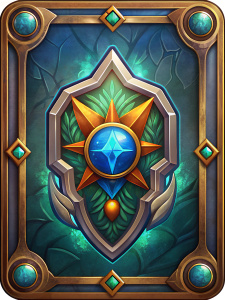 game card border - Recraft