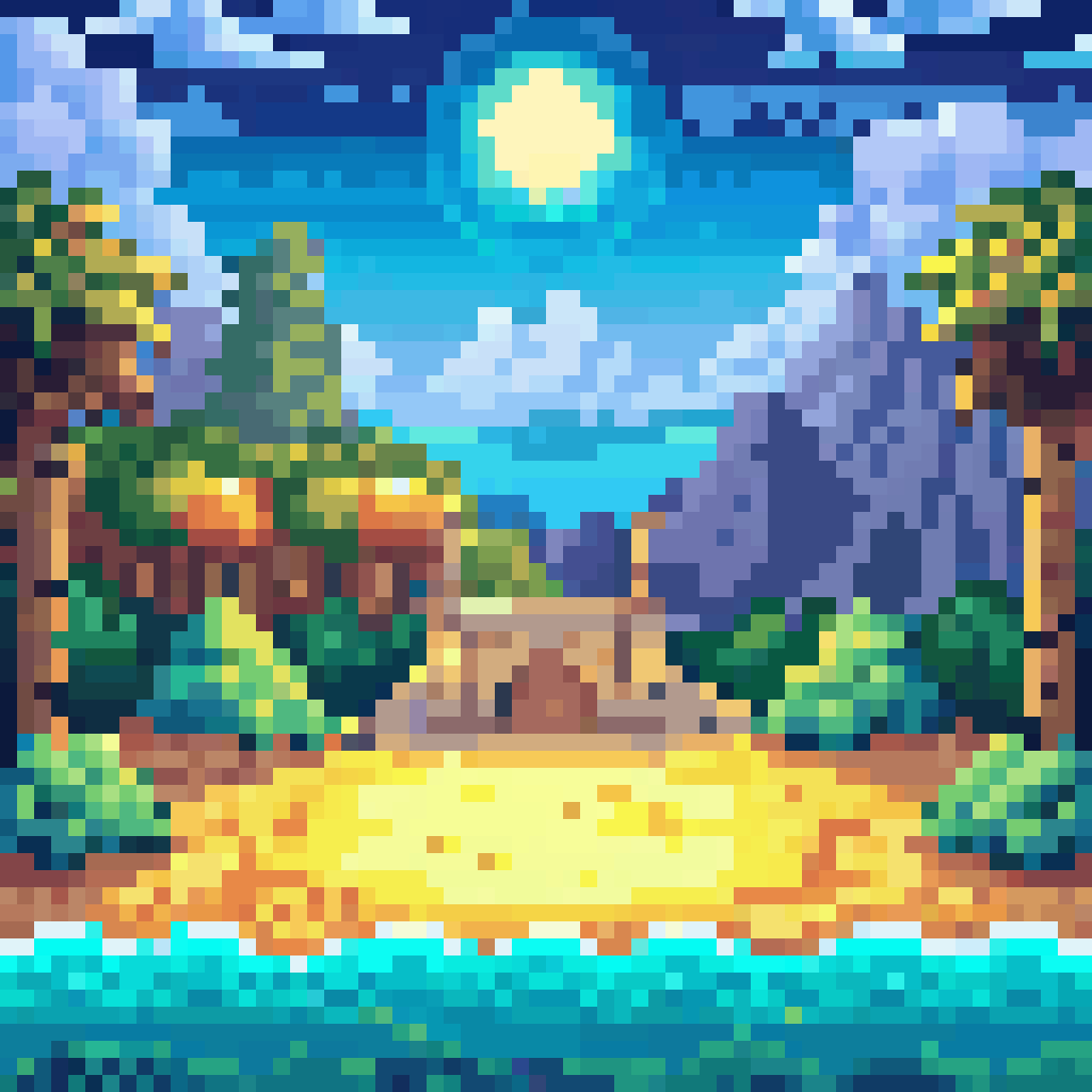 background for 2d game - Recraft